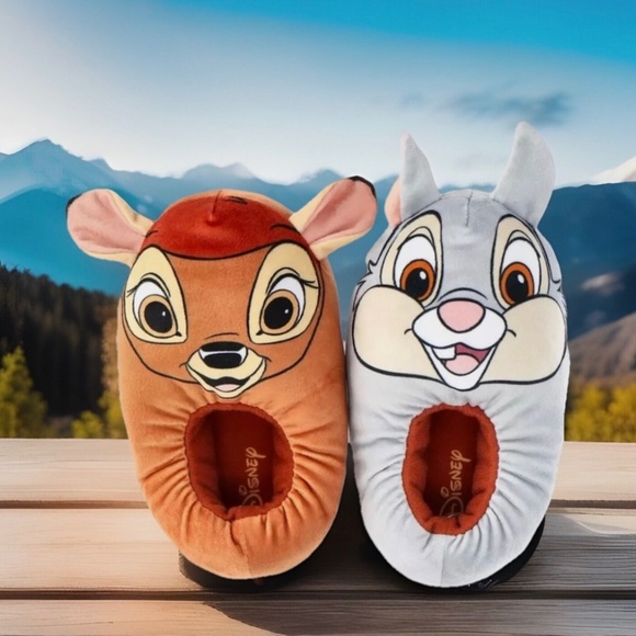 Disney | Shoes | Disney Bambi Thumper Kidstoddler License Plush ...